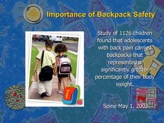 Back Pack Safety | PPT