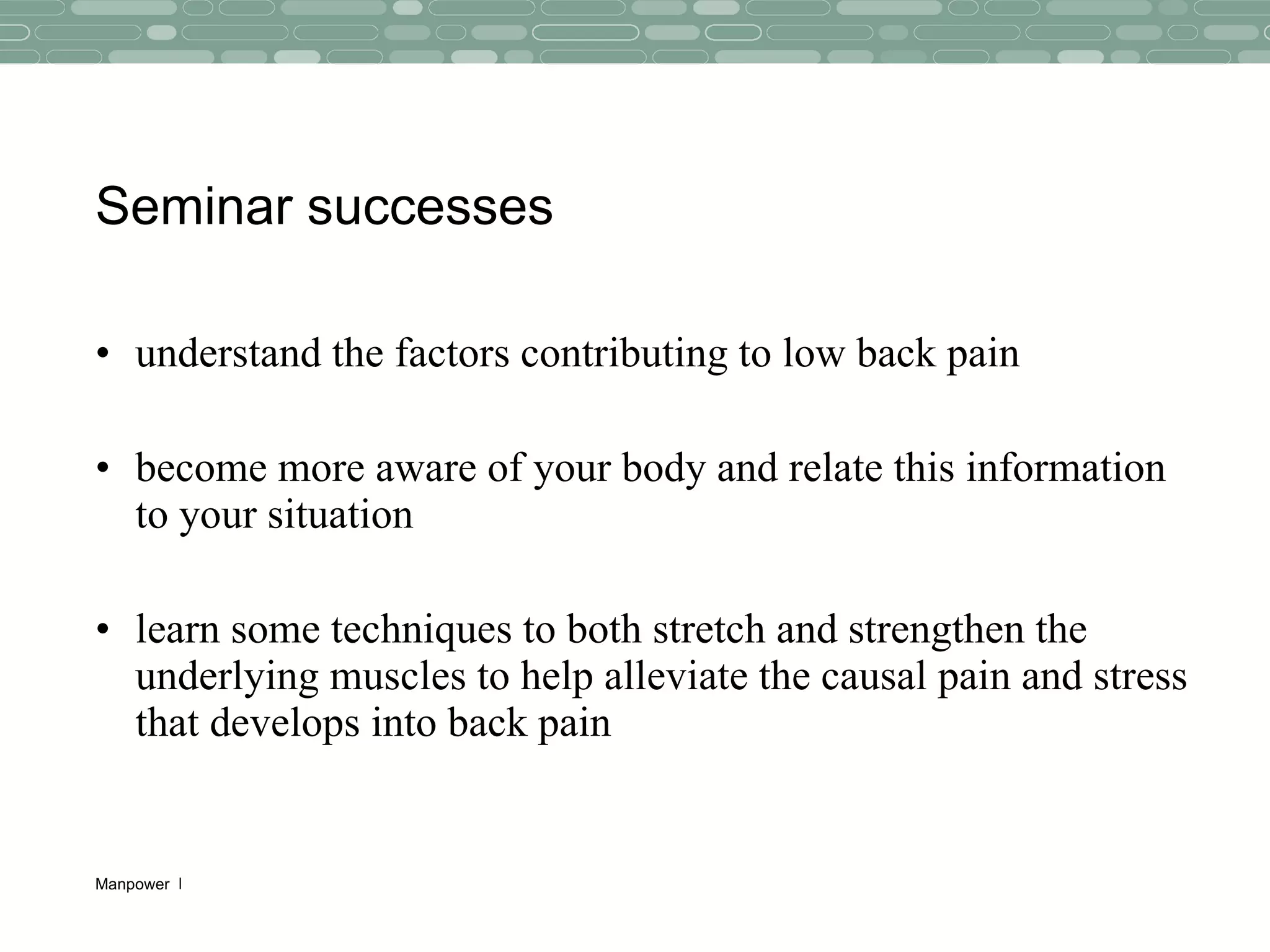 Back Pain | PPT