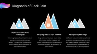 back pain approach and arthritis in adults | PPTX