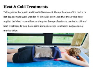 Back Pain Treatment by Advance Spine Care | PDF