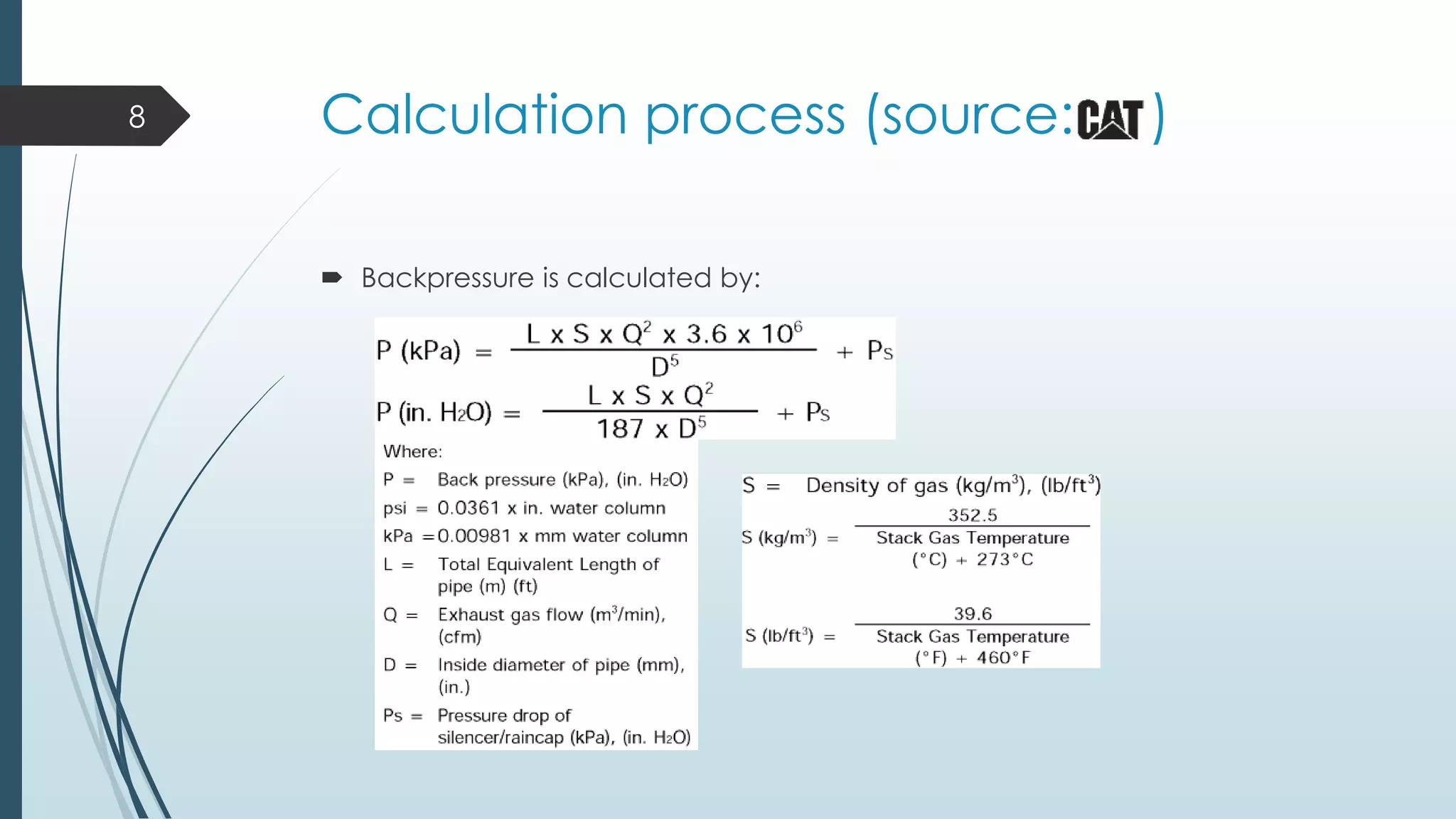 Back pressure & length calculation in automotive exhaust | PPTX