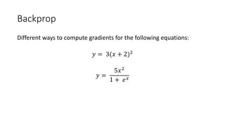 Backprop | PPTX