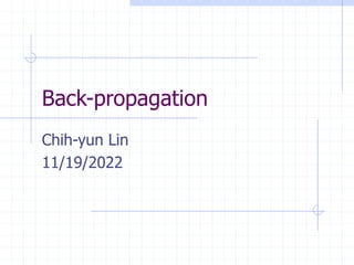 backprop.ppt | Artificial Intelligence | Technology & Computing