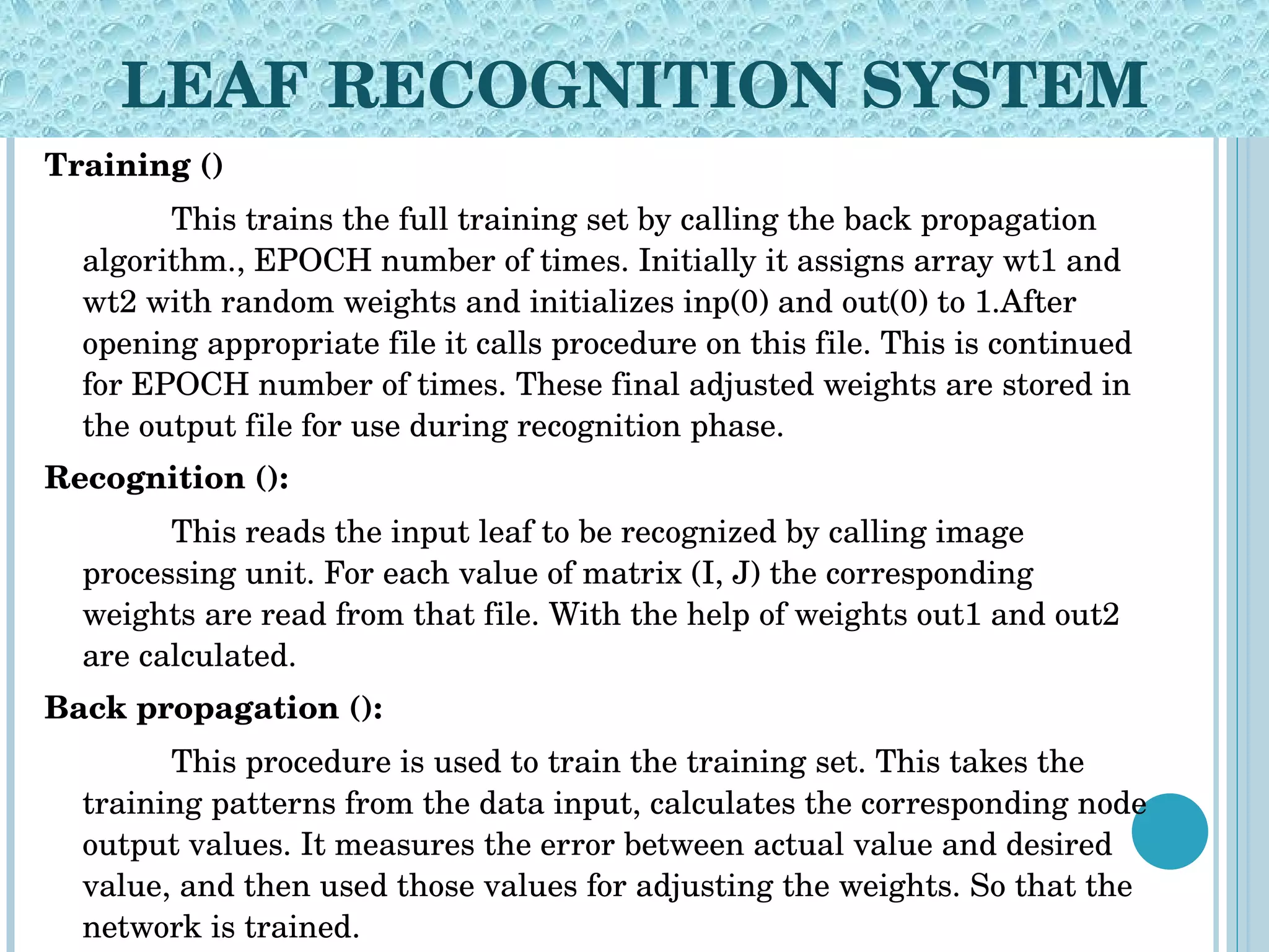 Back propagation | PPT