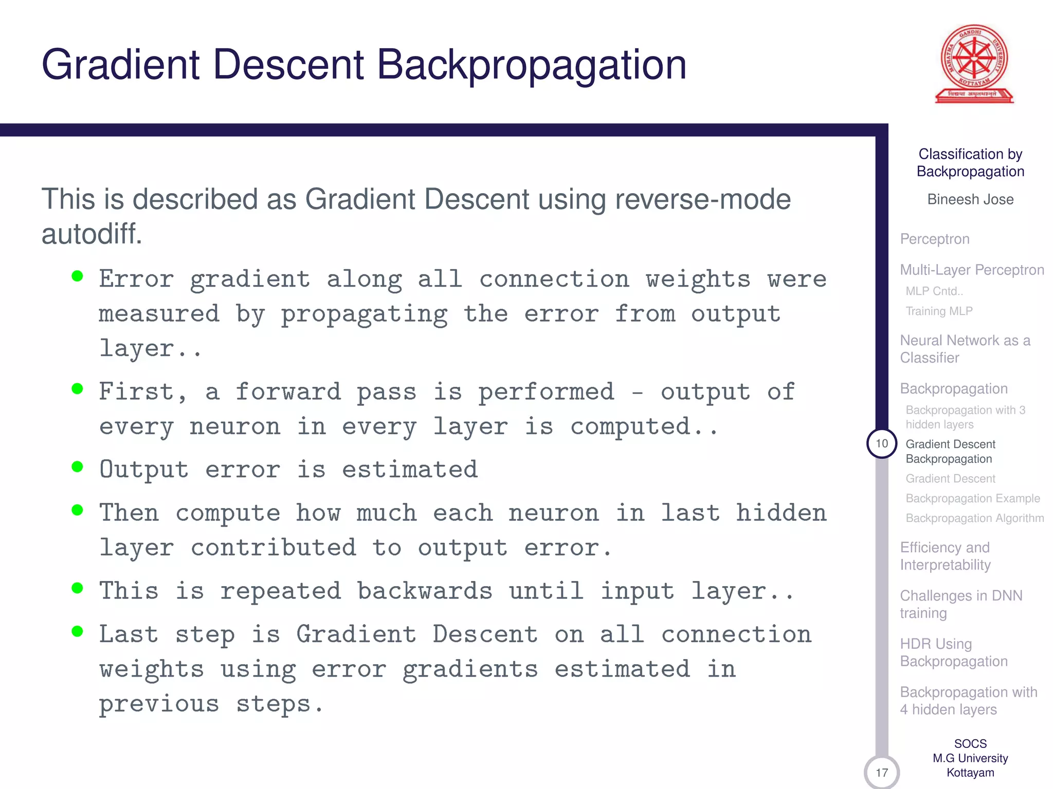Classification By Back Propagation | PDF