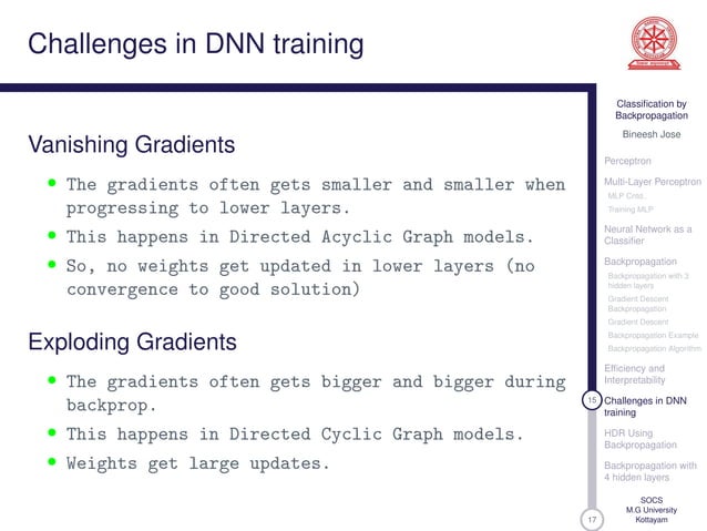 Classification By Back Propagation Ppt 