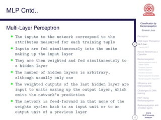 Classification By Back Propagation | PDF