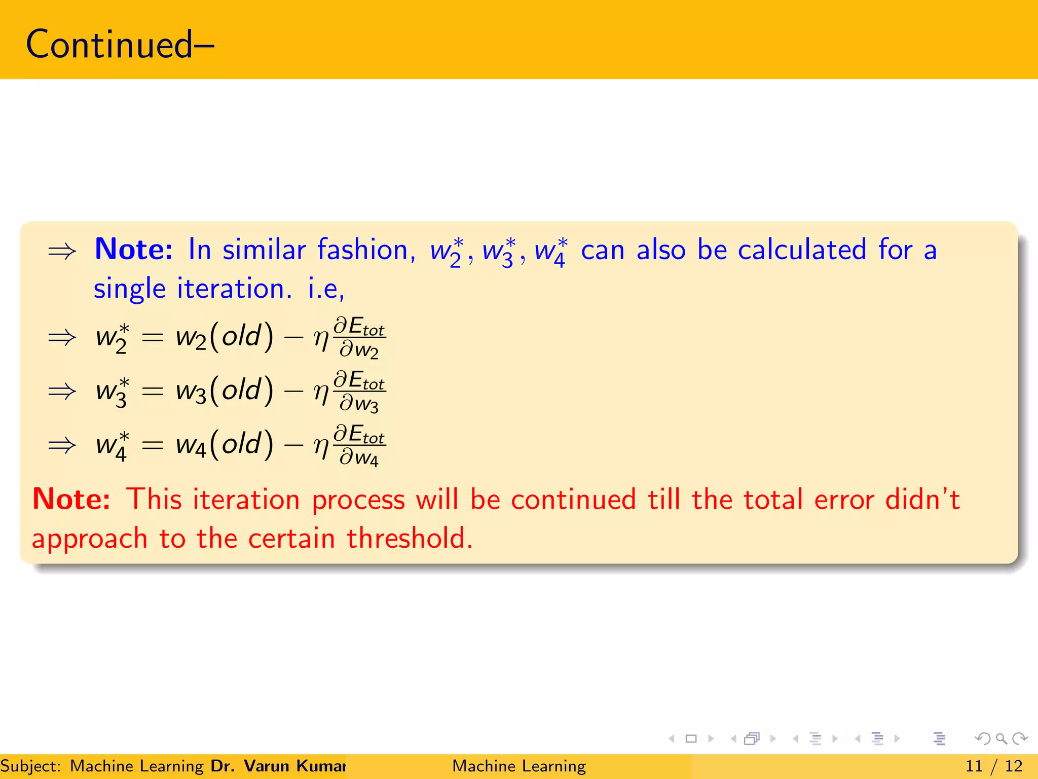 Back Propagation in Deep Neural Network | PPT