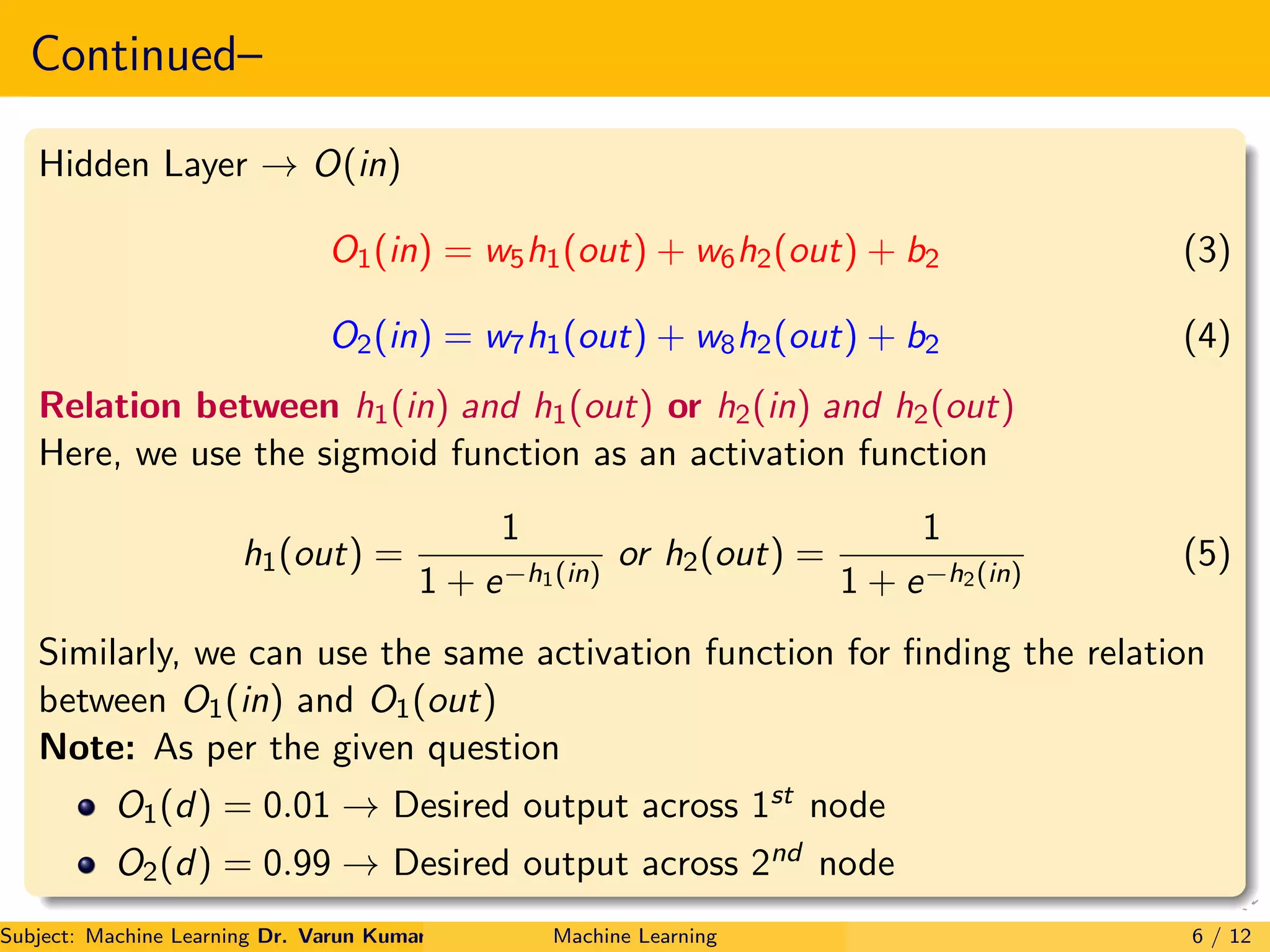 Back Propagation in Deep Neural Network | PPT