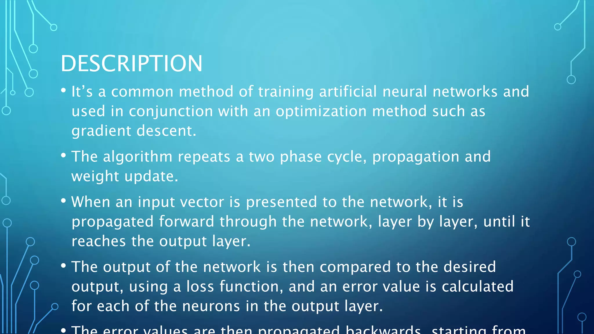 Back propagation method | PPT
