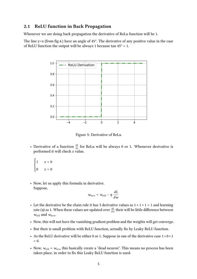 Back Propagation Using Sigmoid And Relu Function Pdf Artificial