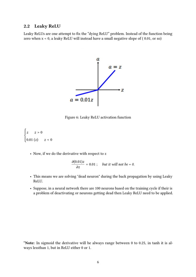 Back Propagation Using Sigmoid And Relu Function Pdf
