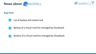 Backroll, News and Demo - Pierre Charton, Matthias Dhellin, Ousmane Diarra - DIMSI | PDF