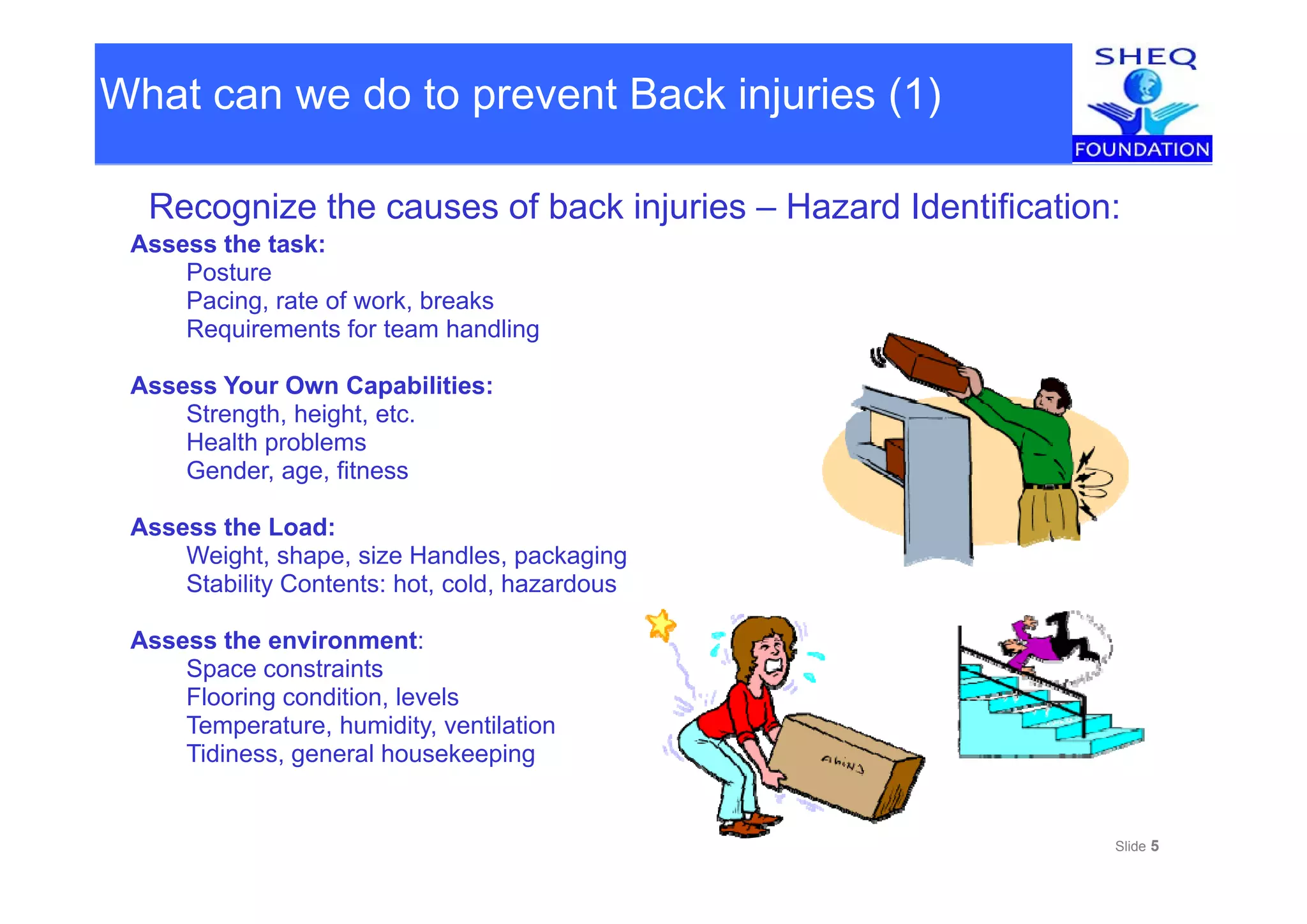 Back safety | PDF