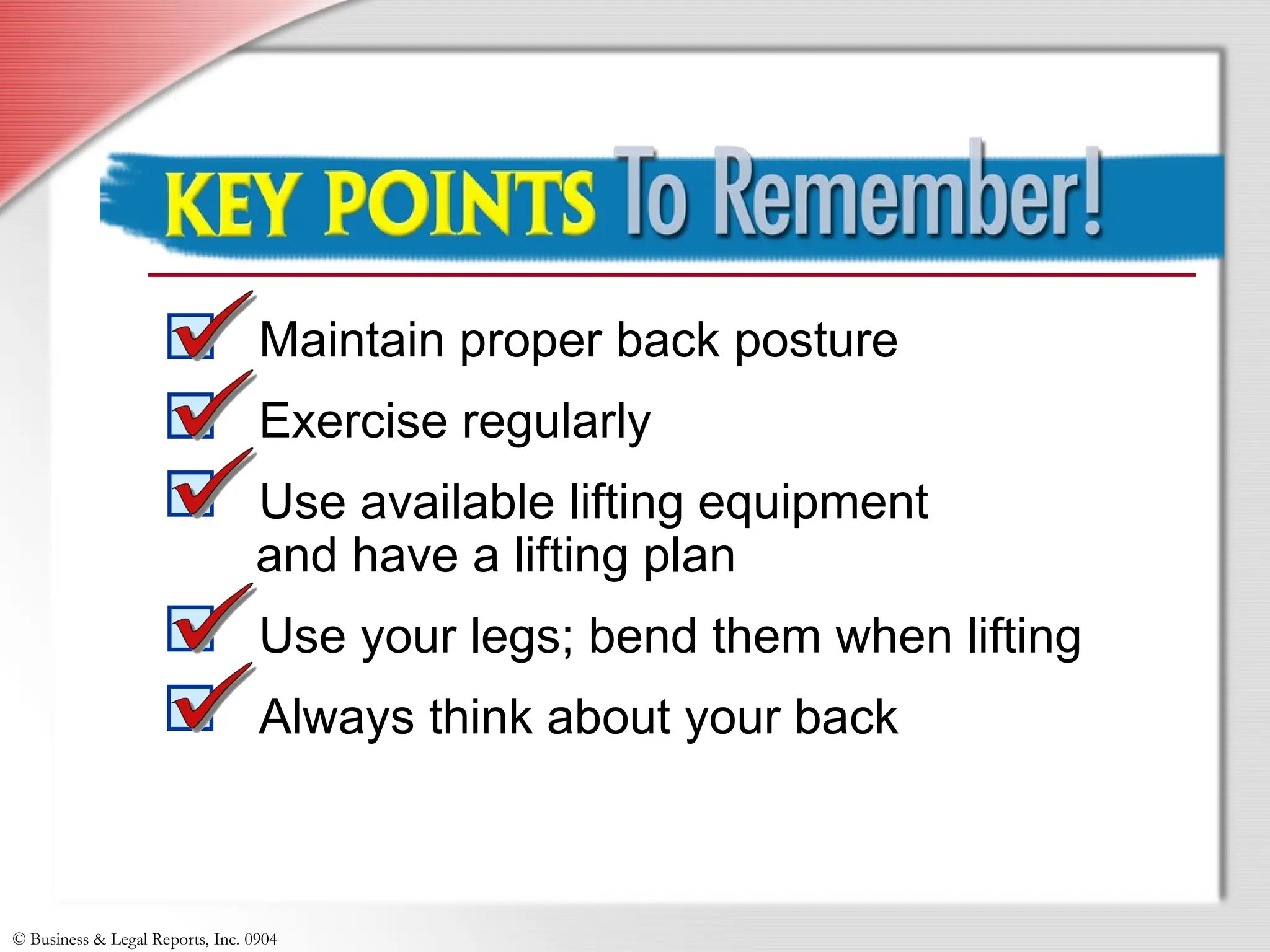 Back Problem Causes, Safety and Injury Prevention | PPT