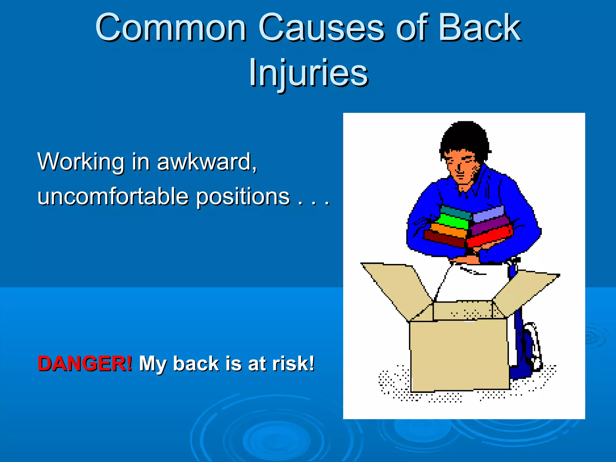 Back Safety and Lifting | PPT