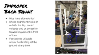 Back Squat | PPT | Free Download