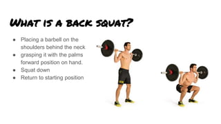 Back Squat | PPT | Free Download