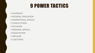THE POLITICS OF BACKSTABBING | PPTX