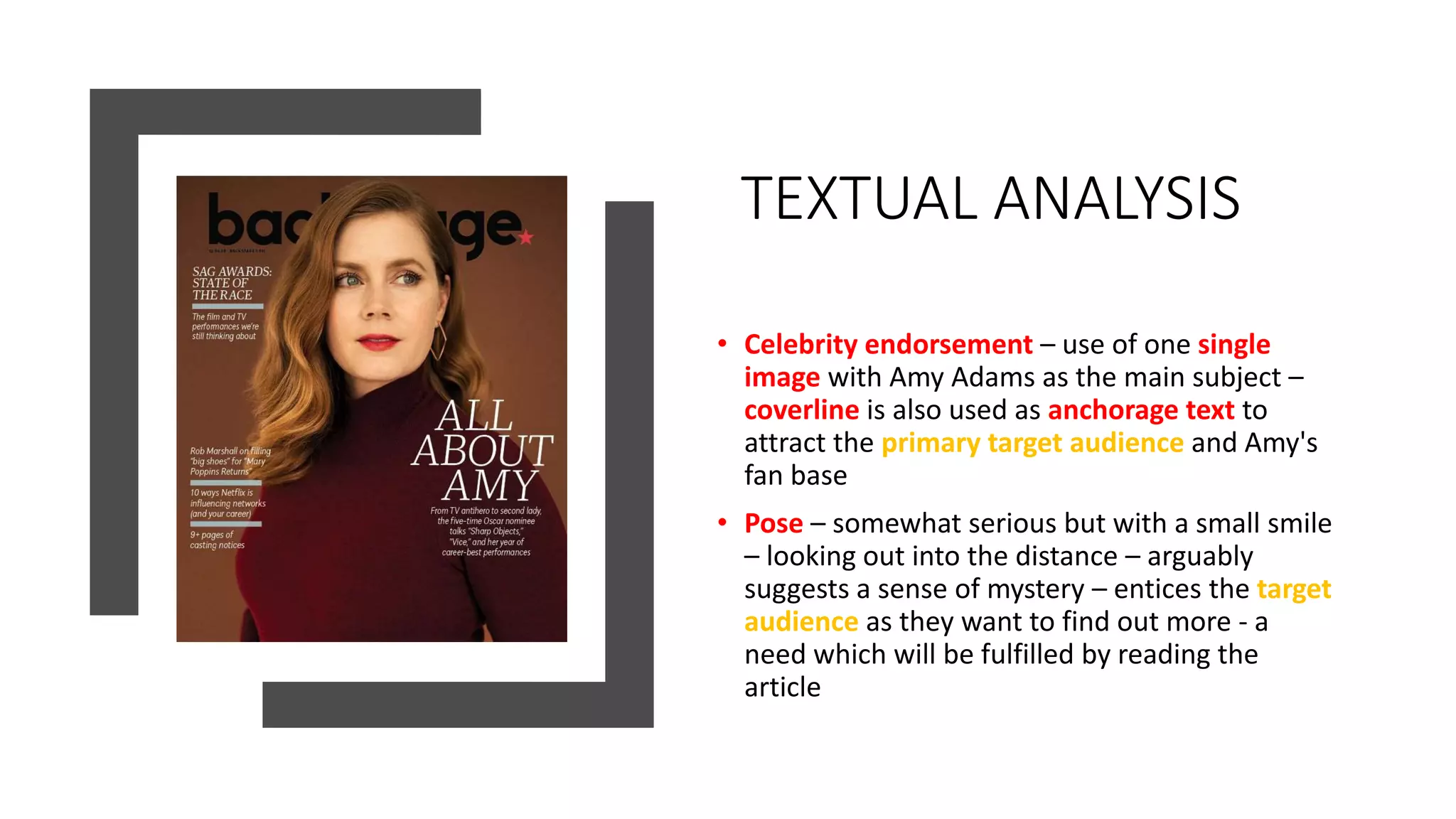 Backstage magazine case study | PPT | Free Download