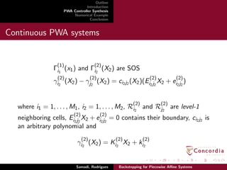 Backstepping for Piecewise Affine Systems: A SOS Approach | PPT
