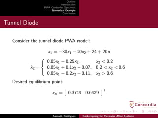 Backstepping for Piecewise Affine Systems: A SOS Approach | PPT
