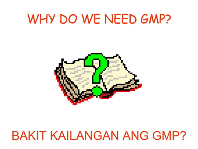 Back To Basic Gmp | PPT