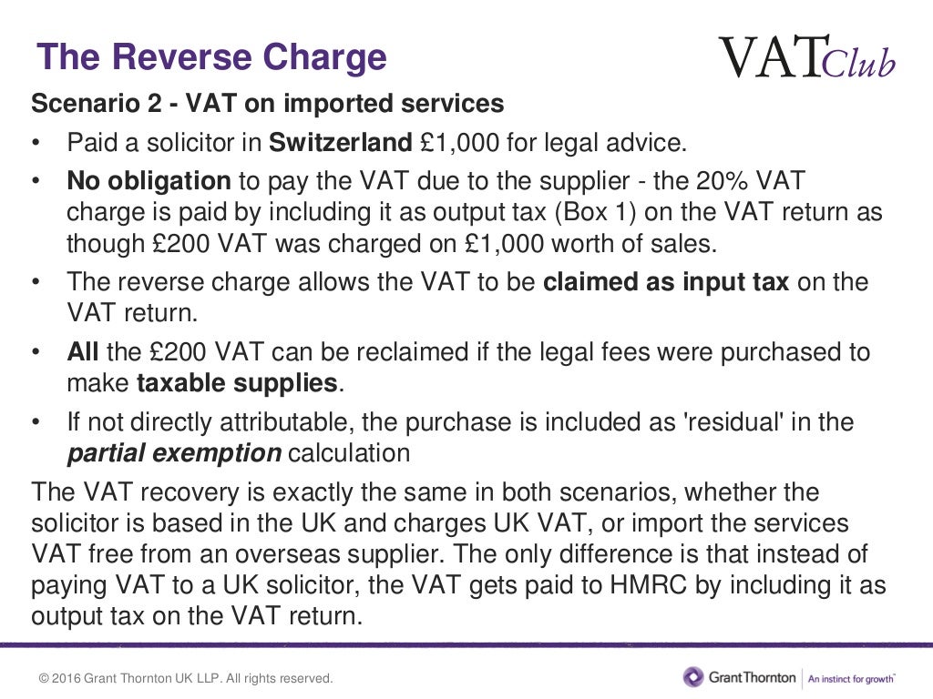 Back to Basics: VAT invoicing & the reverse charge