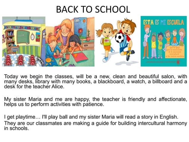 Back to school | PPT