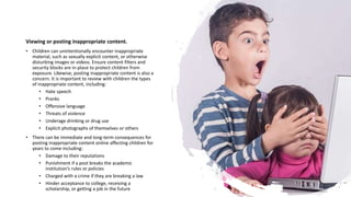 Back to school - CYBER SAFETY | PPTX