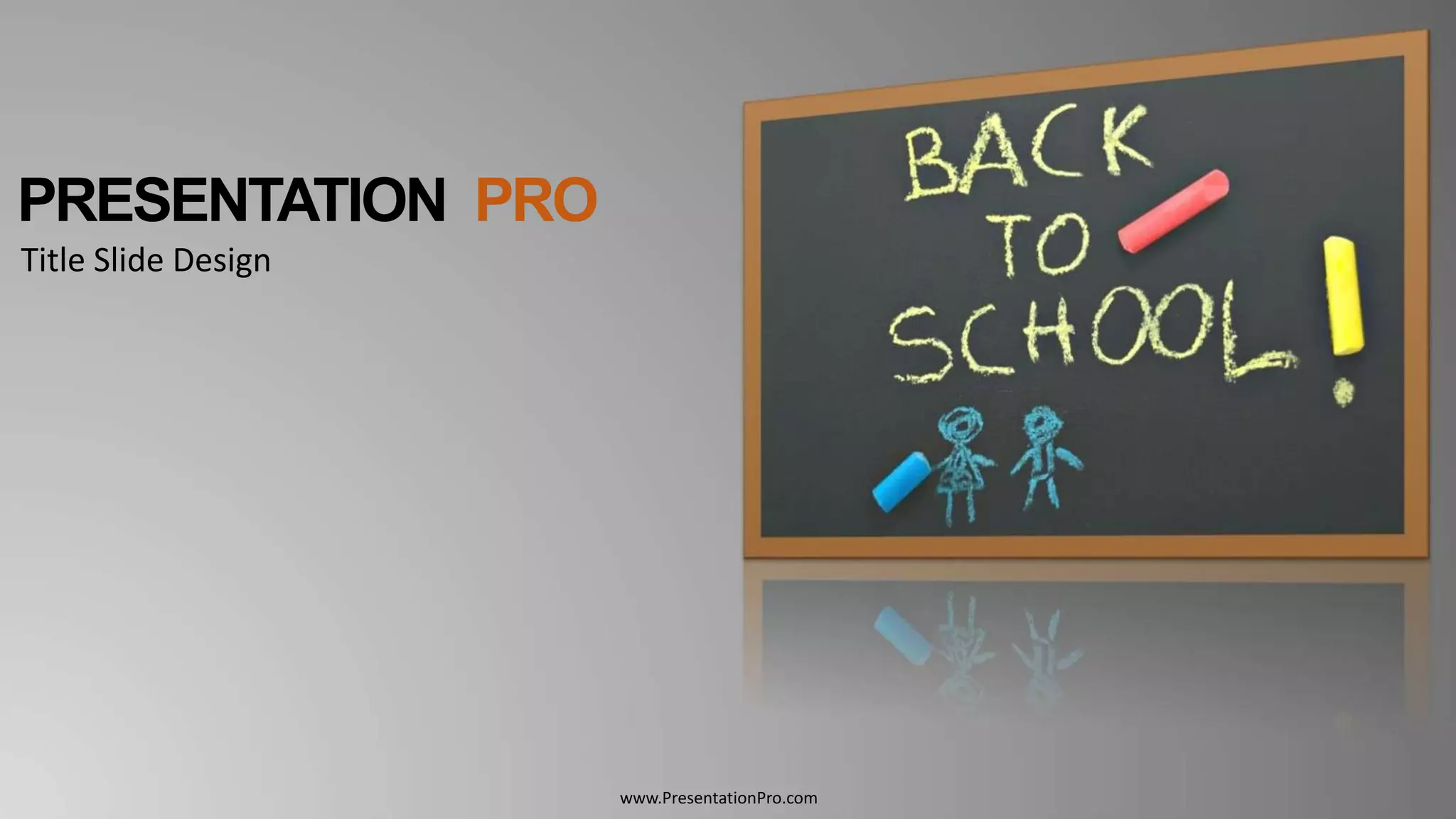 Back to school black board | PPT