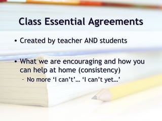 Back to school curriculum night presentation | PPT
