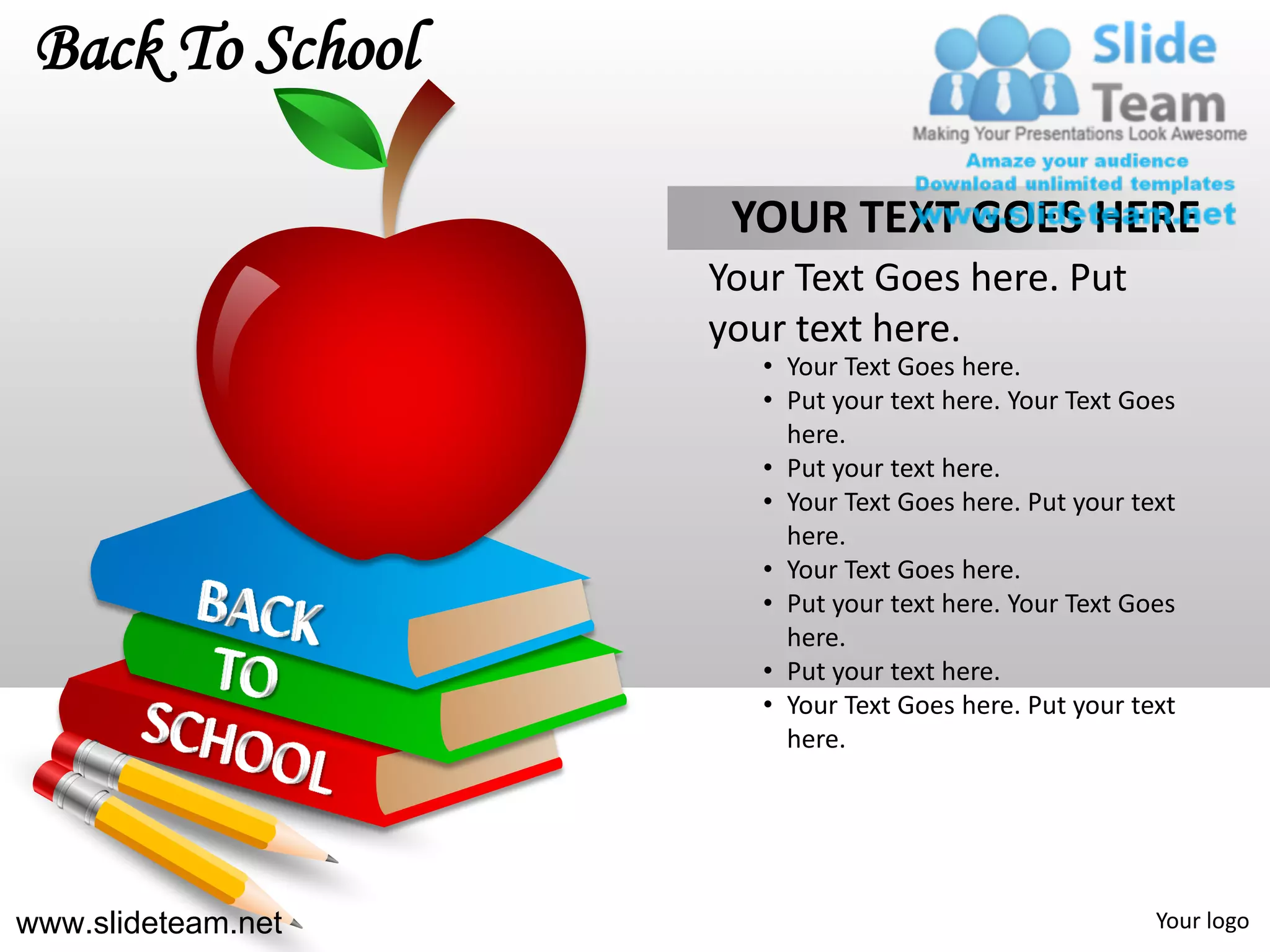 Back to school education powerpoint presentation slides. | PDF
