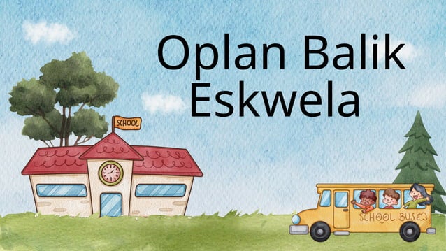 Back To School Education Presentation In Cute Watercolor Style.pptx