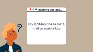 back to school Filipino illustrative bugtong-bugtong tagalog riddle ice ...
