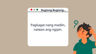 back to school Filipino illustrative bugtong-bugtong tagalog riddle ice ...