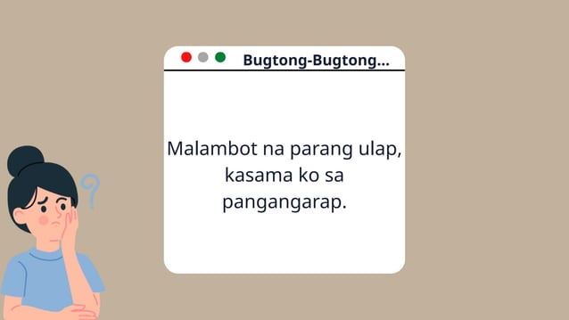 back to school Filipino illustrative bugtong-bugtong tagalog riddle ice ...