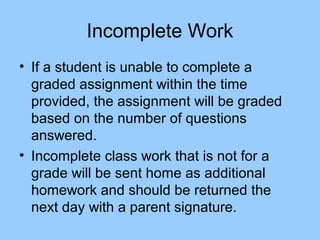 Back to school night 2014 15 | PPT