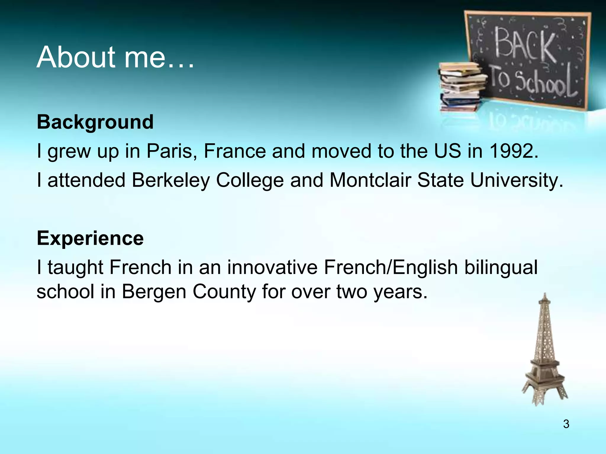 Back To School Night Presentation 6th Grade | PPT