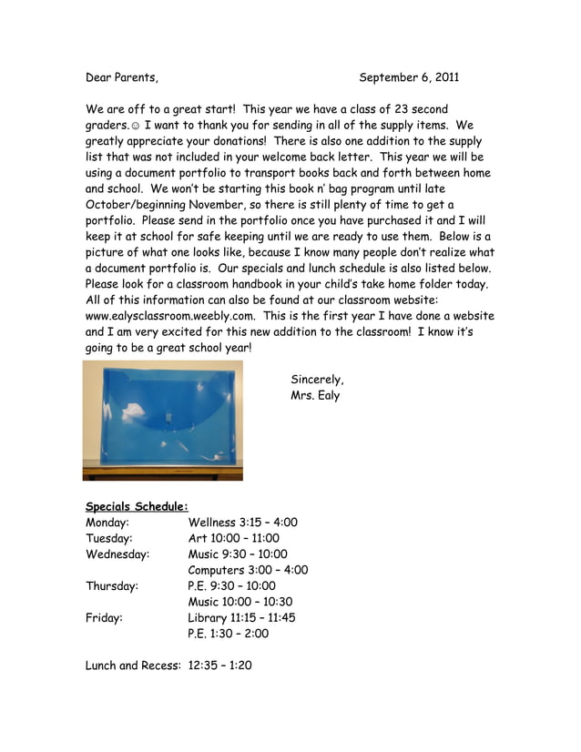 Back to school note | PDF