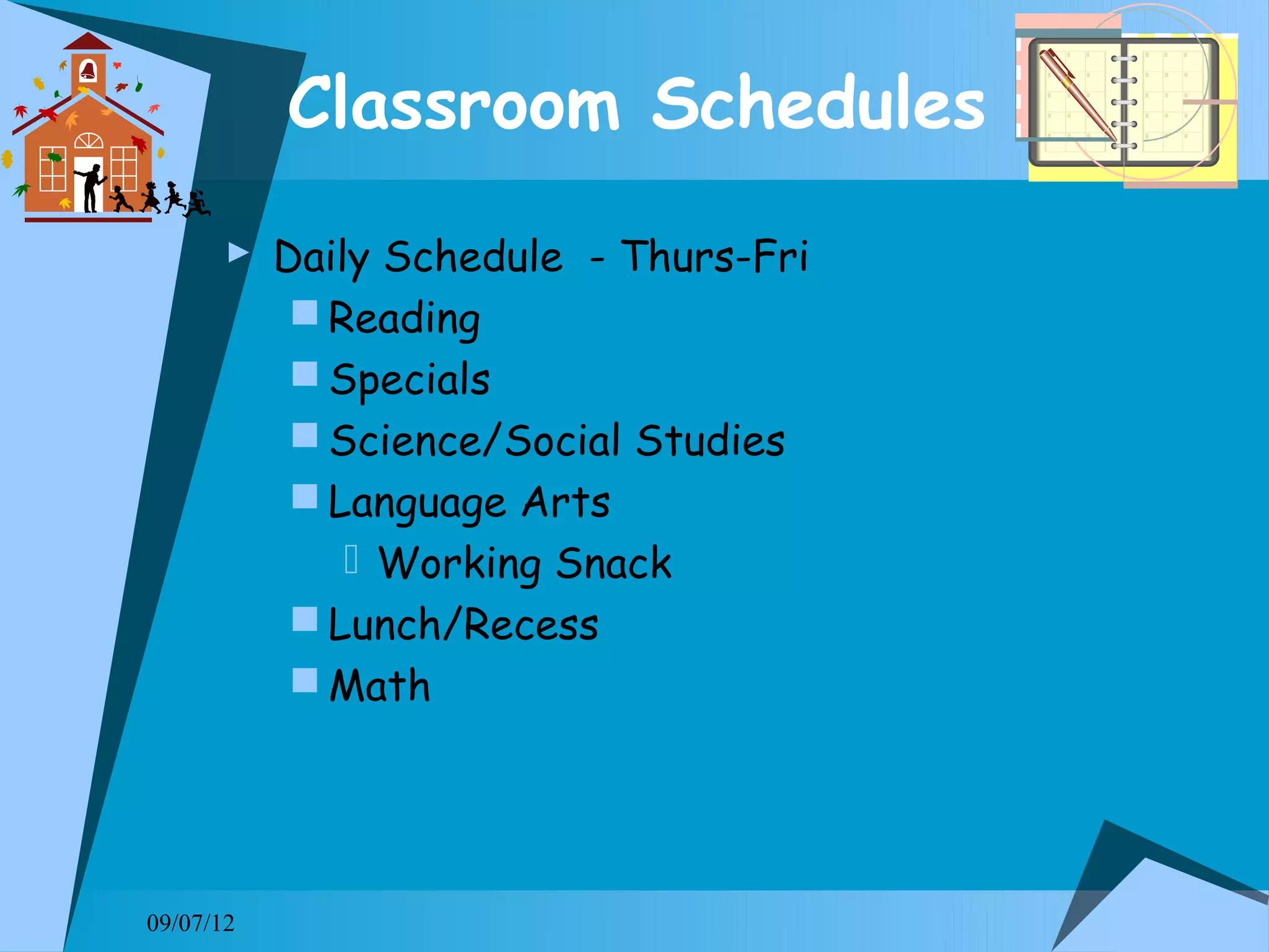 Back to school power point(parents) grade 5 | PPT