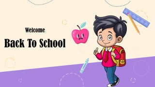 Back To School PowerPoint Slides Template | PDF