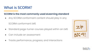 Back to the Drawing Board: Sketching out SCORM | PPT
