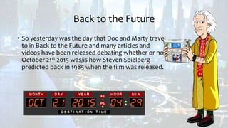Back to the future | PPTX