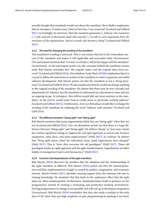 Back to the future origin of agil manifiesto | PDF