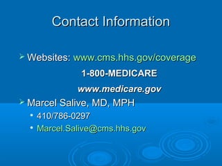 Back to the future device evaluation cms view | PPT | Health Insurance ...