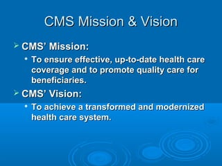 Back to the future device evaluation cms view | PPT | Health Insurance ...