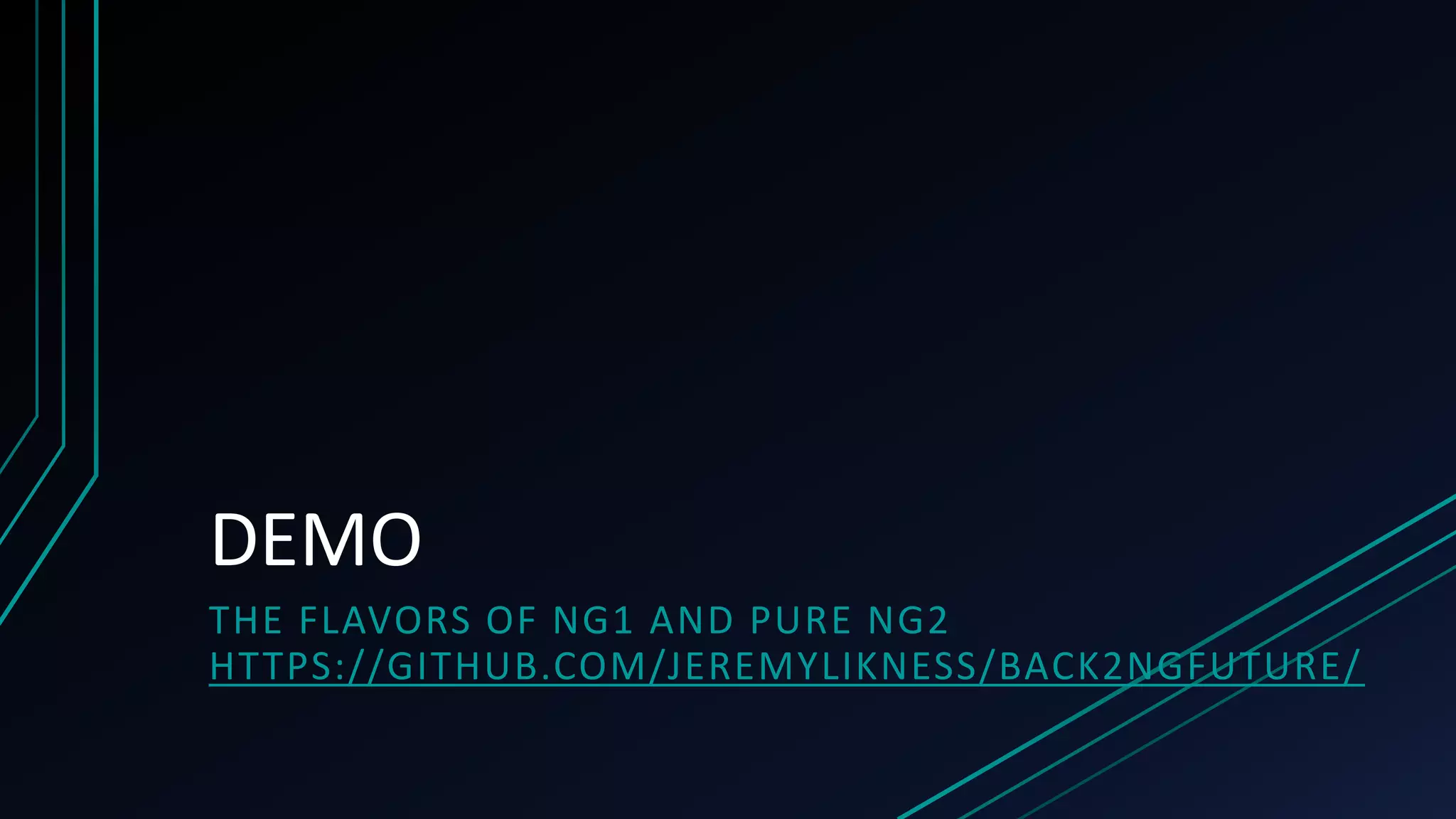 Back to the ng2 Future | PPTX