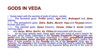 Back to Vedas | PPTX | Hinduism | Religion & Spirituality