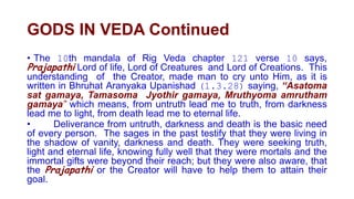 Back to Vedas | PPTX